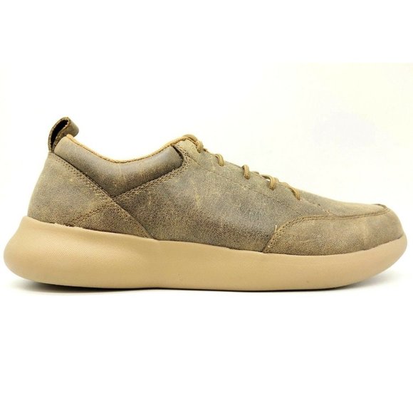 Twisted X | Shoes | Twisted X Brown Leather Lace Up Casual Shoes Mens 3 ...